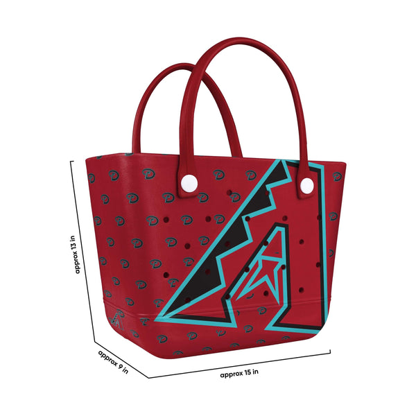 Arizona Diamondbacks MLB Big Logo Mini Print Tailgate Tote Bag (PREORD
