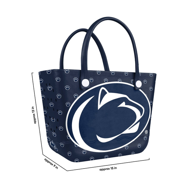 Penn State Nittany Lions NCAA Big Logo Mini Print Tailgate Tote Bag