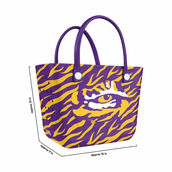 LSU Tigers NCAA Thematic Tailgate Tote Bag (PREORDER - SHIPS MID AUGUS