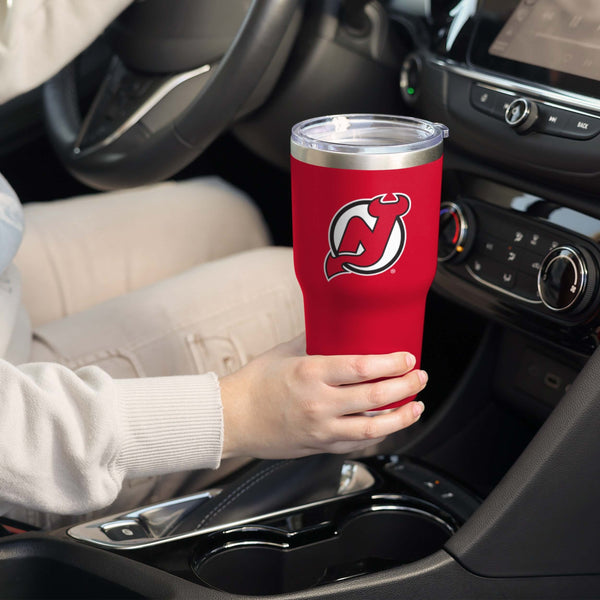 New Jersey Devils NHL Team Logo 30 oz Tumbler