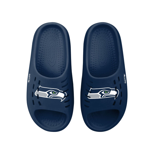 Seattle Seahawks NFL Mens Big Logo Chunky Slide (PREORDER - SHIPS LATE