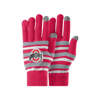 Ohio State Buckeyes NCAA College Team Logo Stretch Gloves