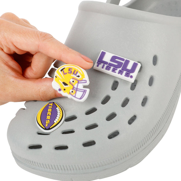 Lsu Tigers NCAA 10 Pack Team Clog Charms