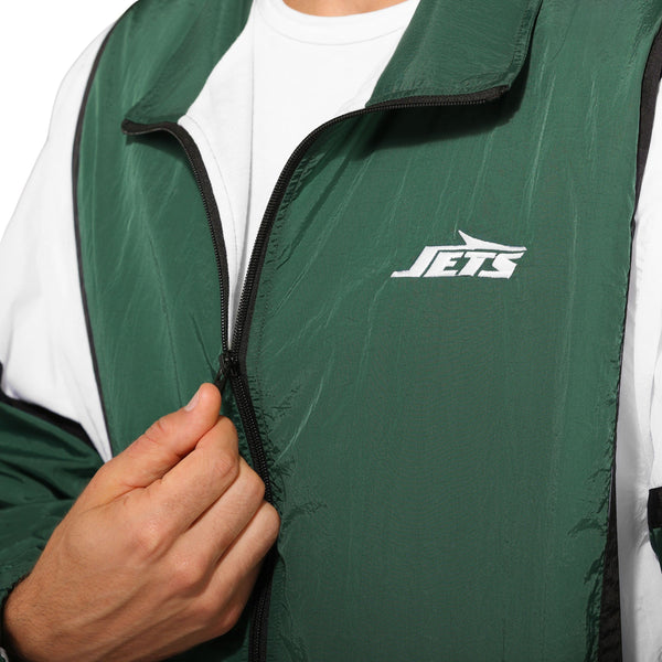 New York Jets NFL Nylon Crinkle Gameday Jacket