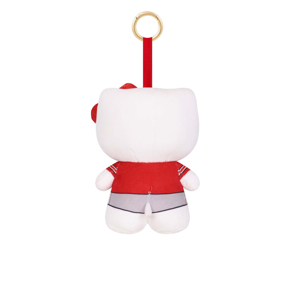 Ohio State Buckeyes NCAA Plush Hello Kitty® Bag Charm Keychain