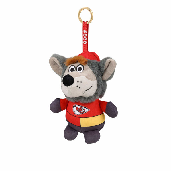 Kansas City Chiefs NFL Plush Teamie Beanie Mascot Bag Charm Keychain