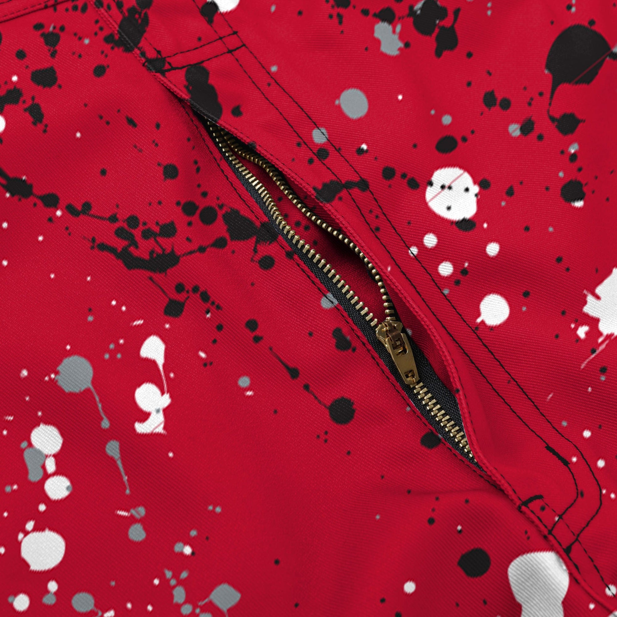 Ohio State Buckeyes NCAA Mens Paint Splatter Bib Overalls