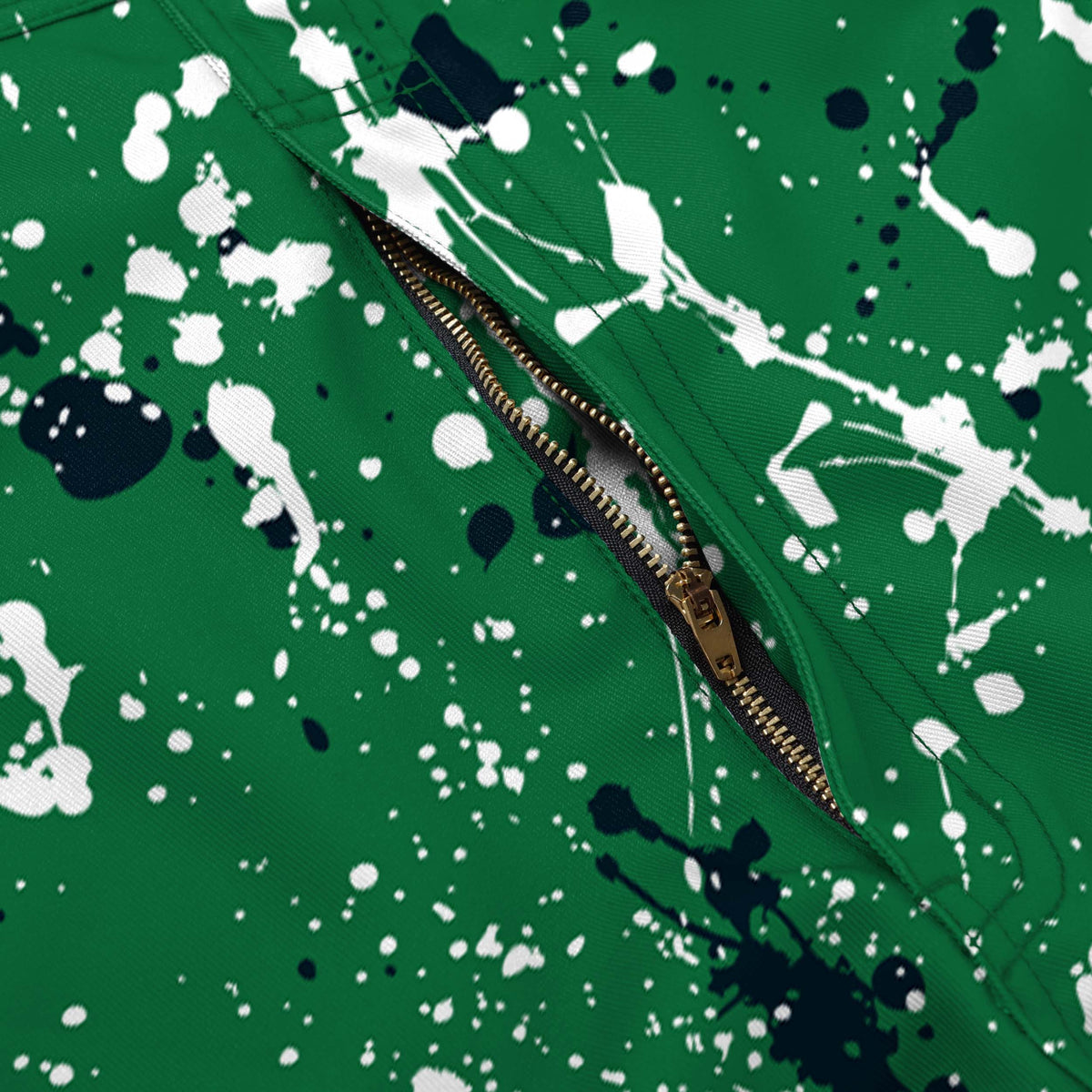 Philadelphia Eagles NFL Mens Kelly Green Paint Splatter Bib Overalls