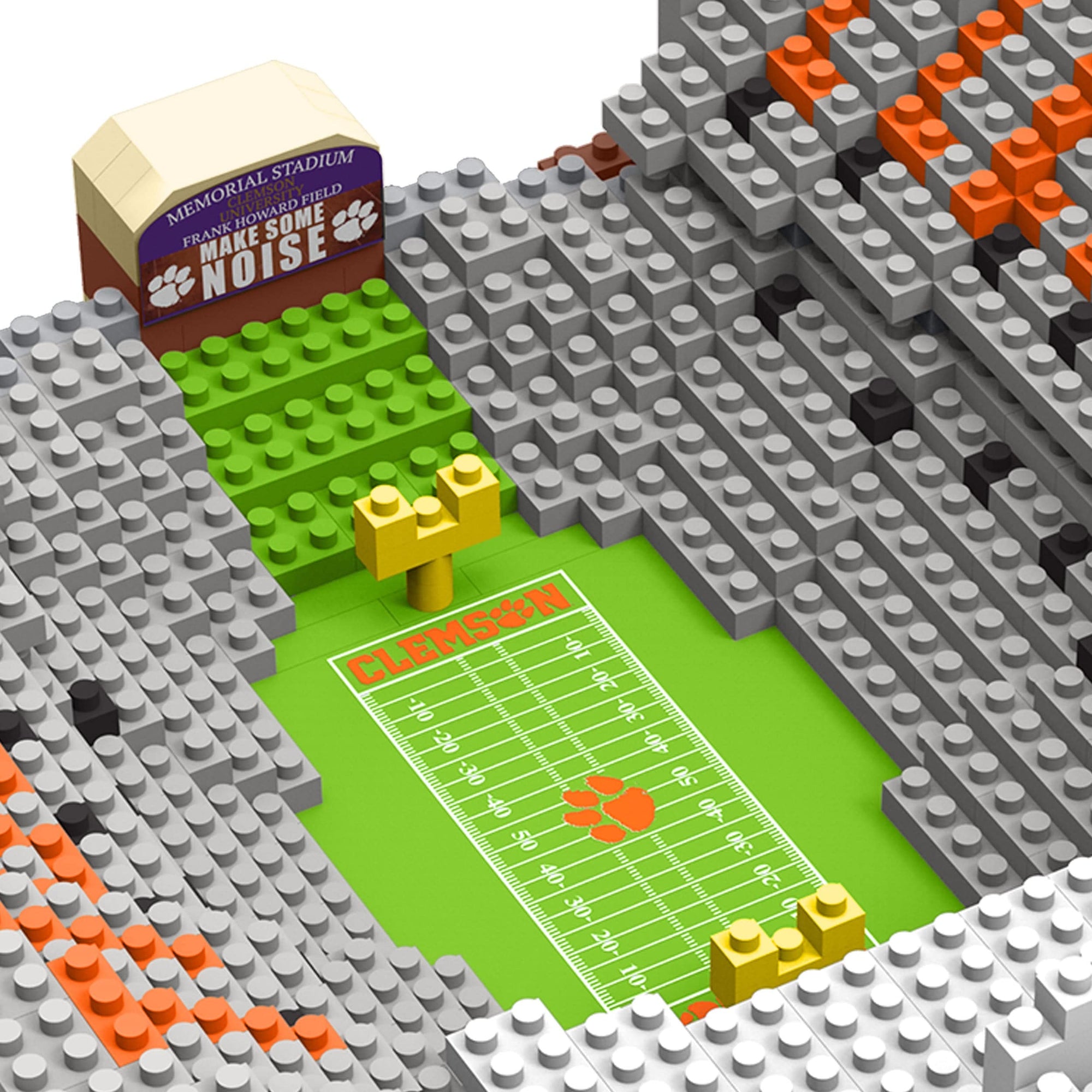 Clemson Tigers NCAA Memorial Stadium Mini BRXLZ Stadium