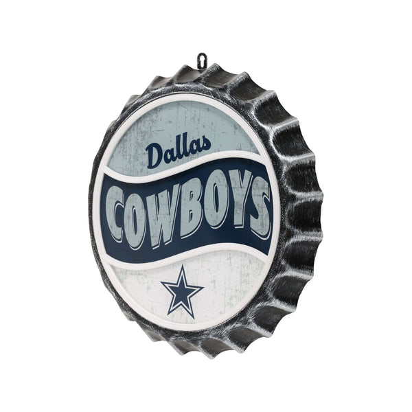 Dallas Cowboys NFL LED Neon Backlit Bottle Cap Wall Sign (PREORDER - S