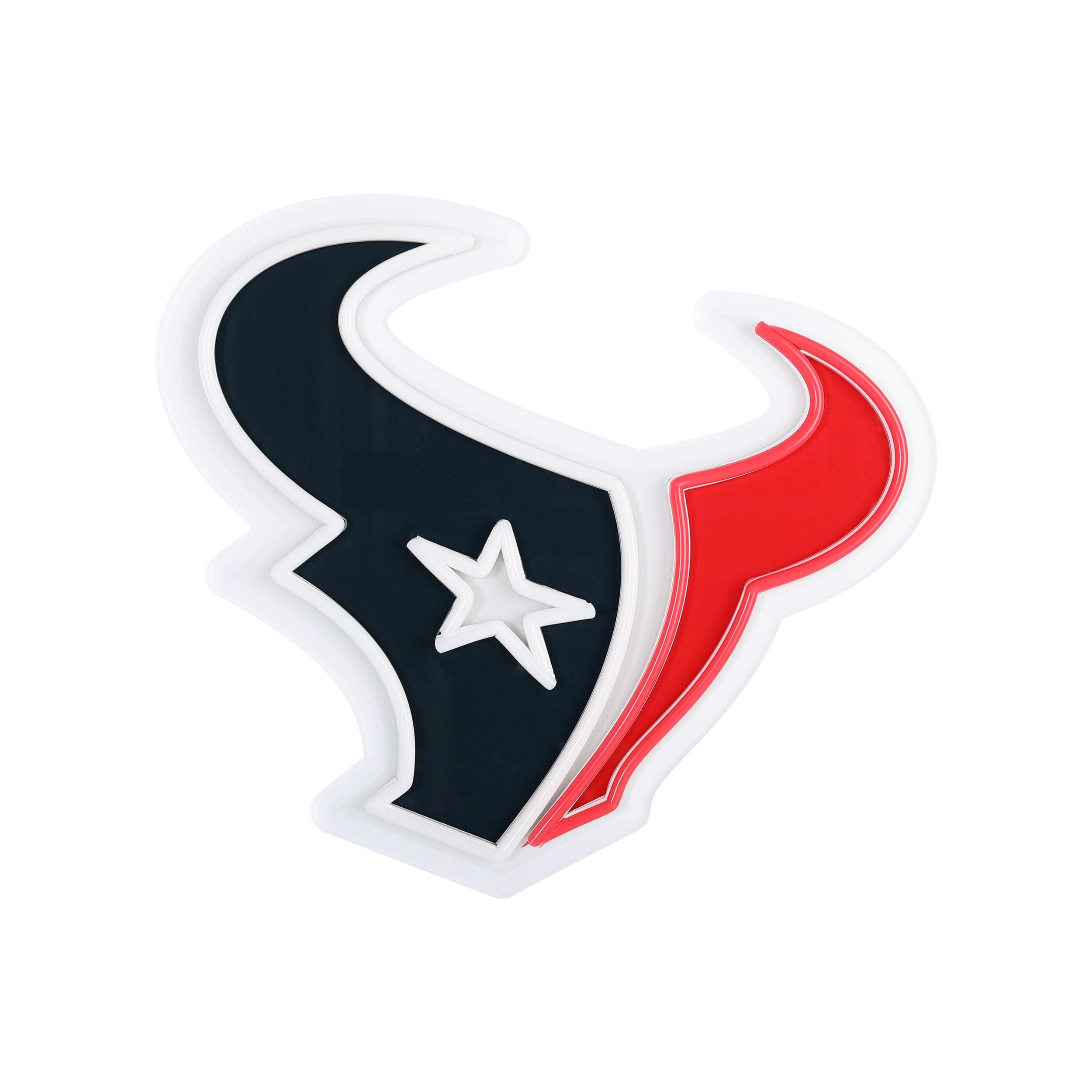 White Texans Logo Houston Texans Starter T Shirt White