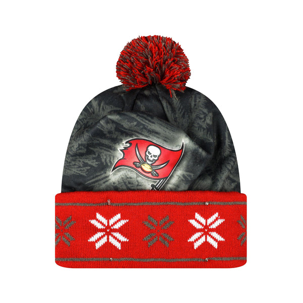 Tampa Bay Buccaneers NFL Big Logo Light Up Beanie