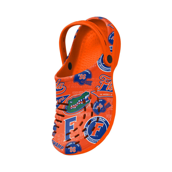 Florida Gators NCAA Mens Historic Print Clog With Strap (PREORDER - SH