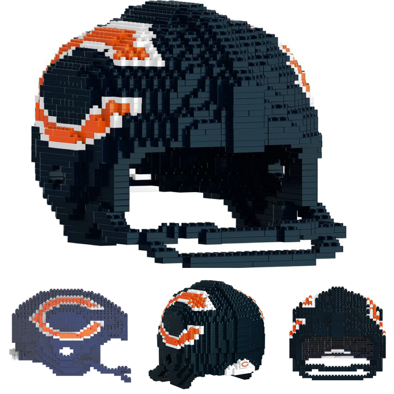 NFL XL Mega Block BRXLZ 3D Helmet - Pick Your Team!