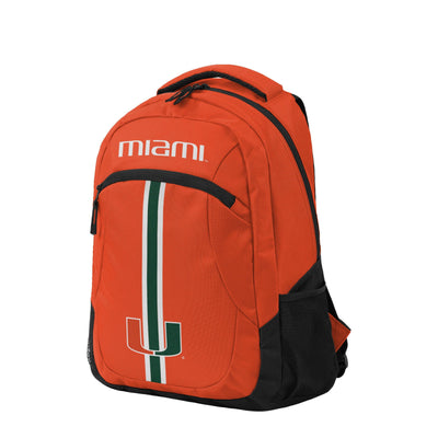 Miami Hurricanes NCAA Action Backpack