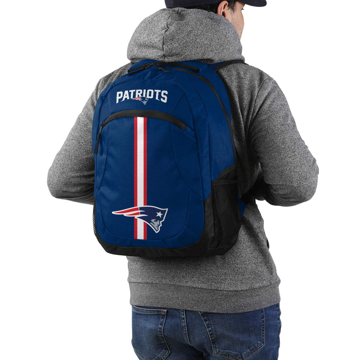New England Patriots NFL Action Backpack (PREORDER - SHIPS LATE MAY)