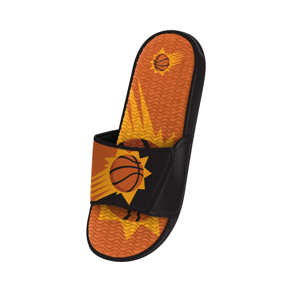 Phoenix Suns NBA Mens Colorblock Big Logo Gel Slides