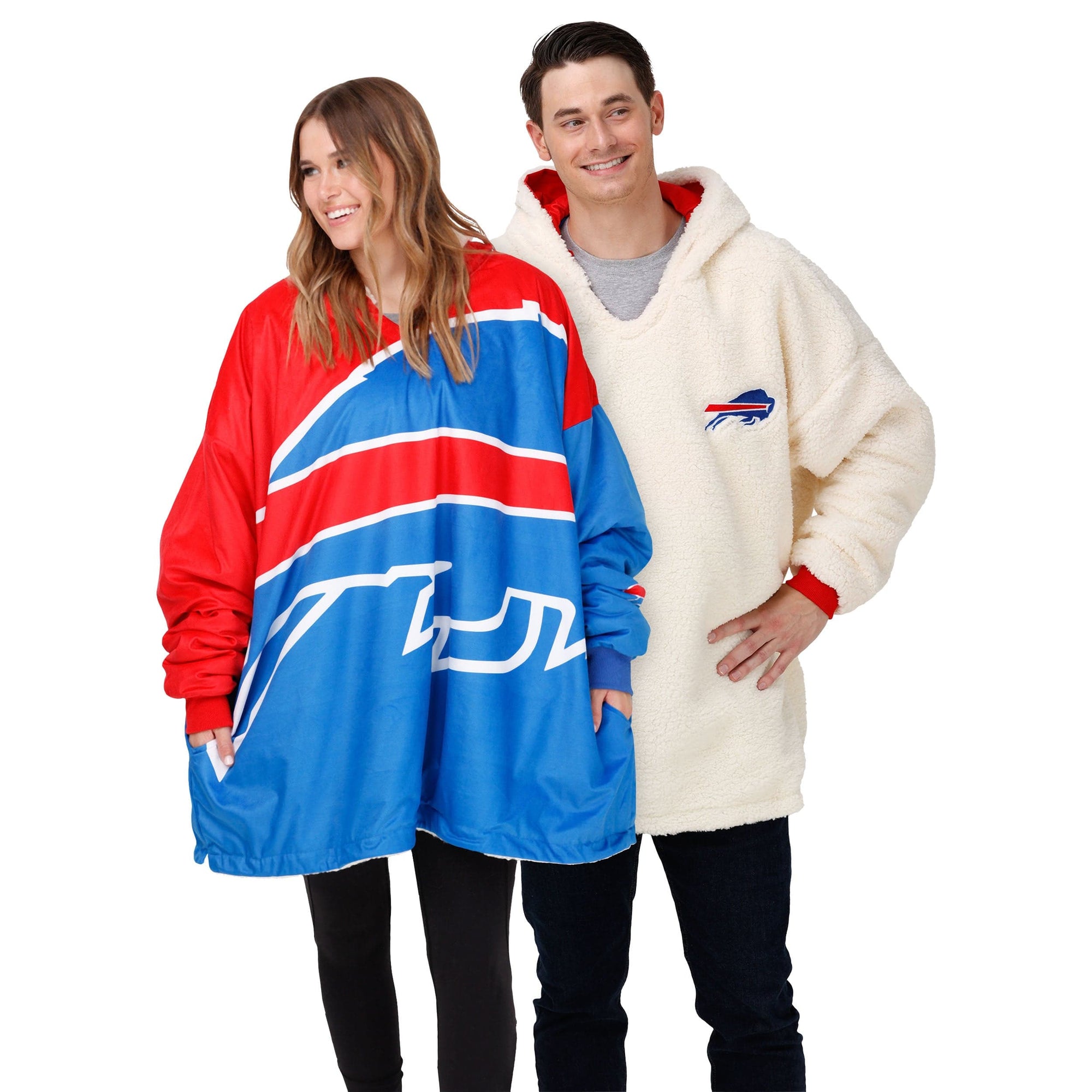 Buffalo Bills NFL Reversible Colorblock Hoodeez