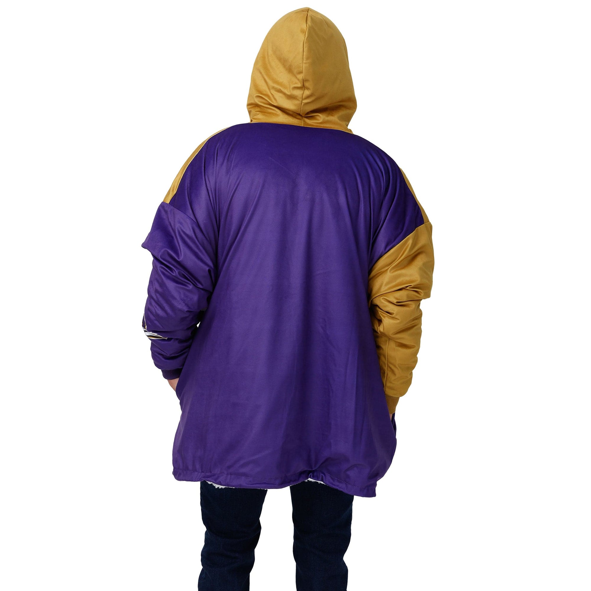 Baltimore Ravens NFL Reversible Colorblock Hoodeez