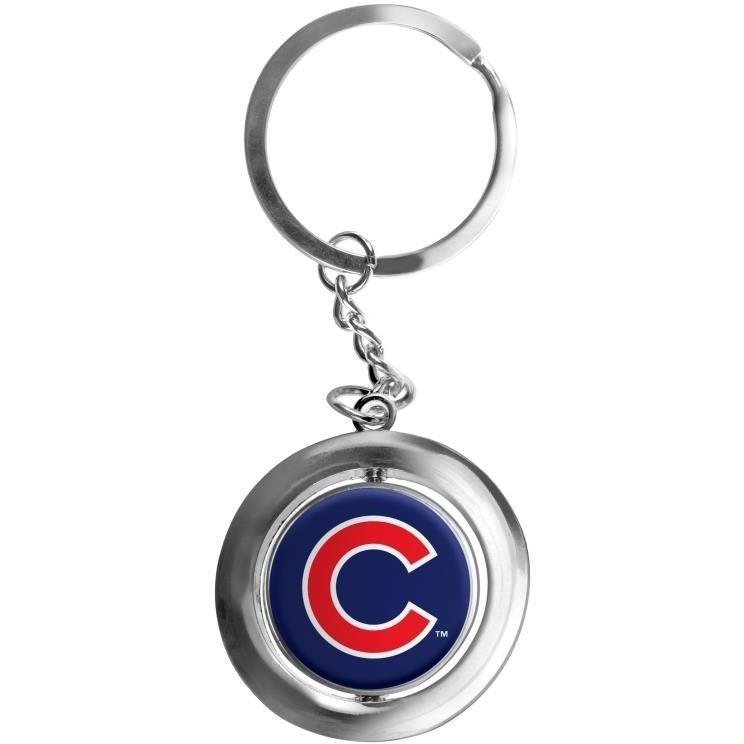 Chicago Cubs MLB Baseball Spinner Keychain
