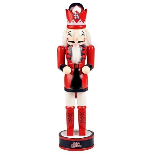 St Louis Cardinals MLB 14" Holiday Nutcracker