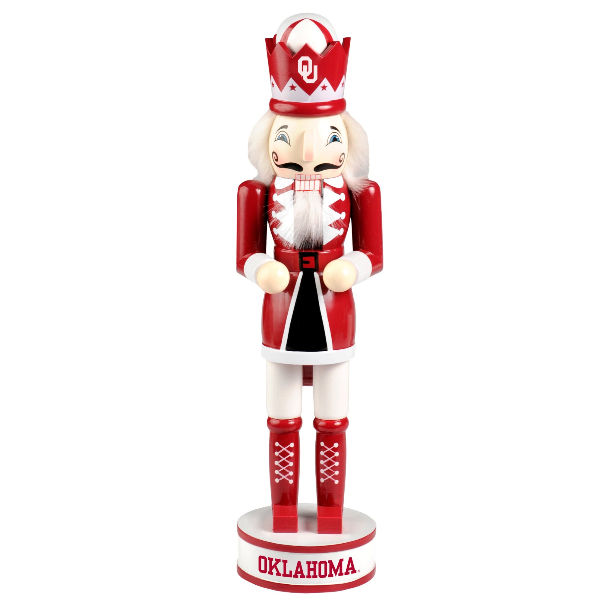 Oklahoma Sooners NCAA 14" Holiday Nutcracker
