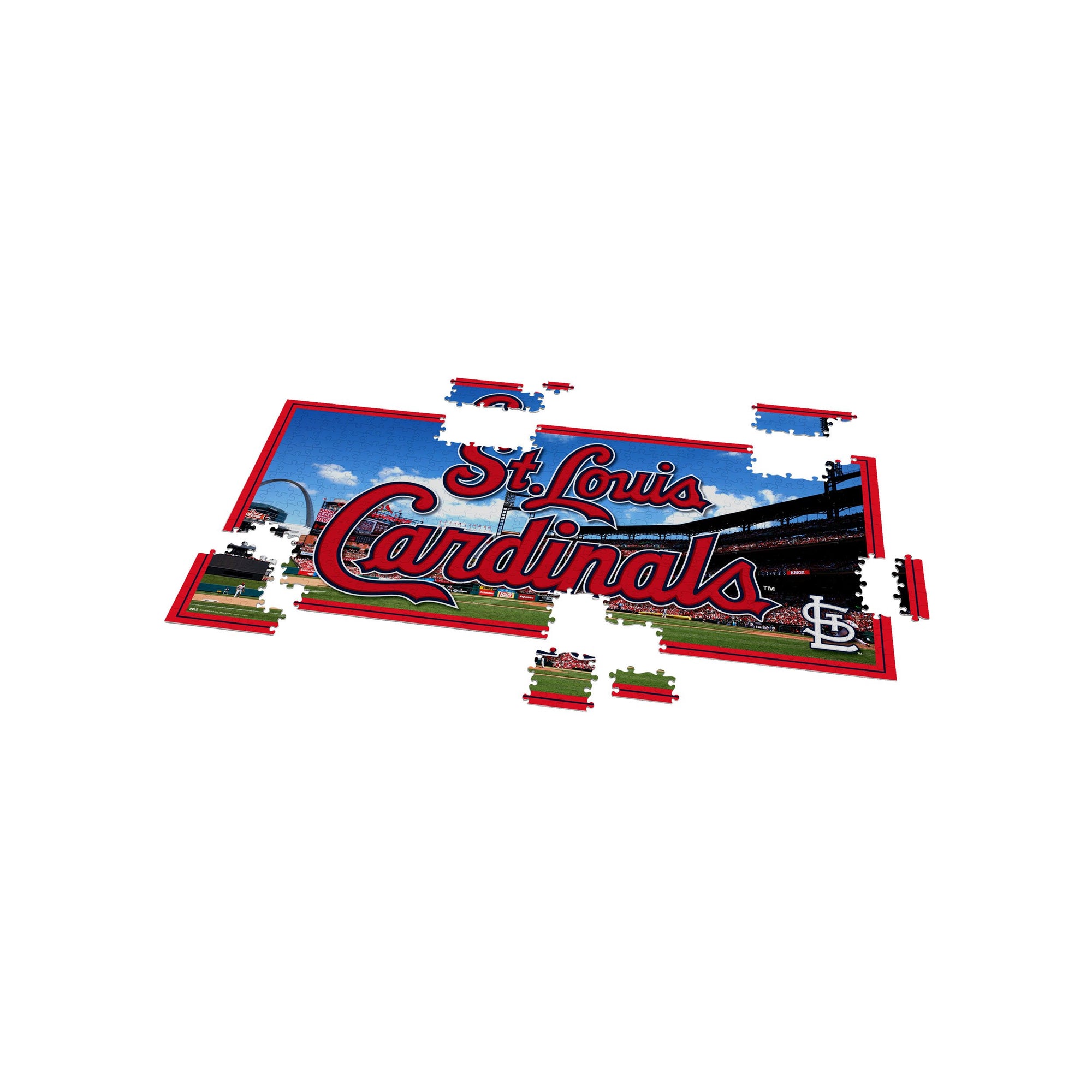 St Louis Cardinals MLB 500 Piece Stadiumscape Jigsaw Puzzle PZLZ - Bus
