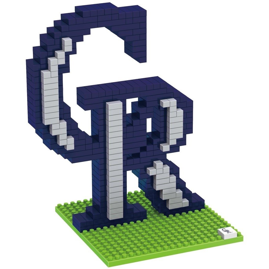Officially Licensed 3-D MLB Team Logo BRXLZ Puzzle Sets - Pick Your Te