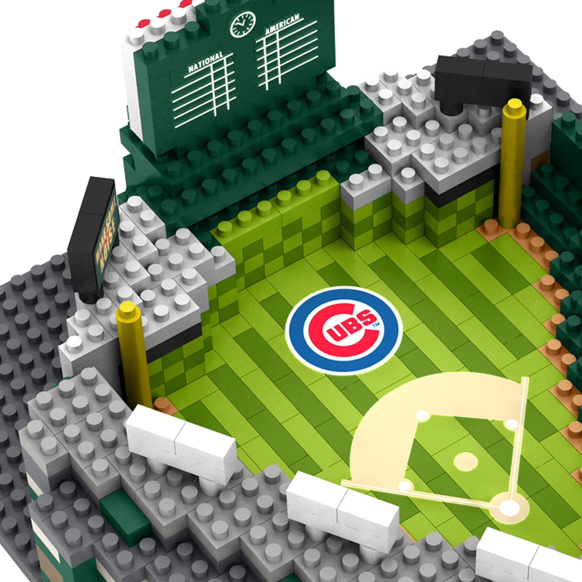 Chicago Cubs MLB Wrigley Field Mini BRXLZ Stadium