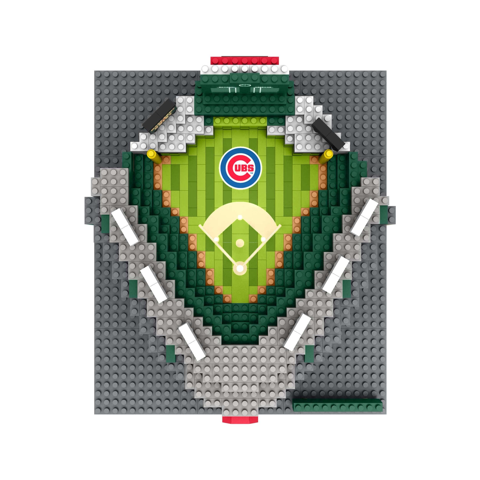 Chicago Cubs MLB Wrigley Field Mini BRXLZ Stadium