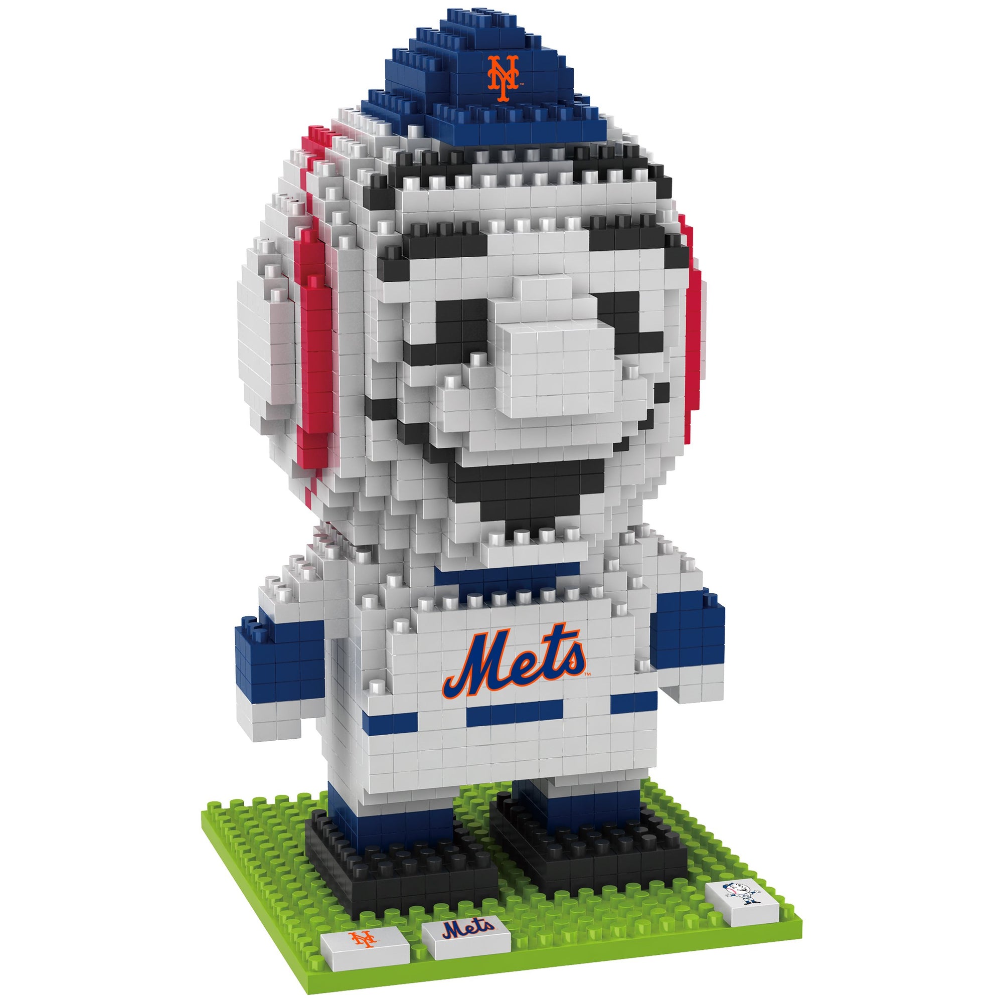 New York Mets MLB Mr Met BRXLZ Mascot