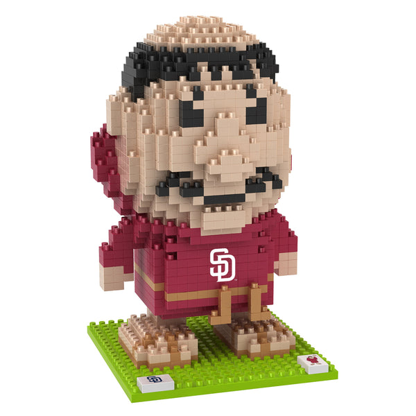 San Diego Padres MLB Swinging Friar BRXLZ Mascot