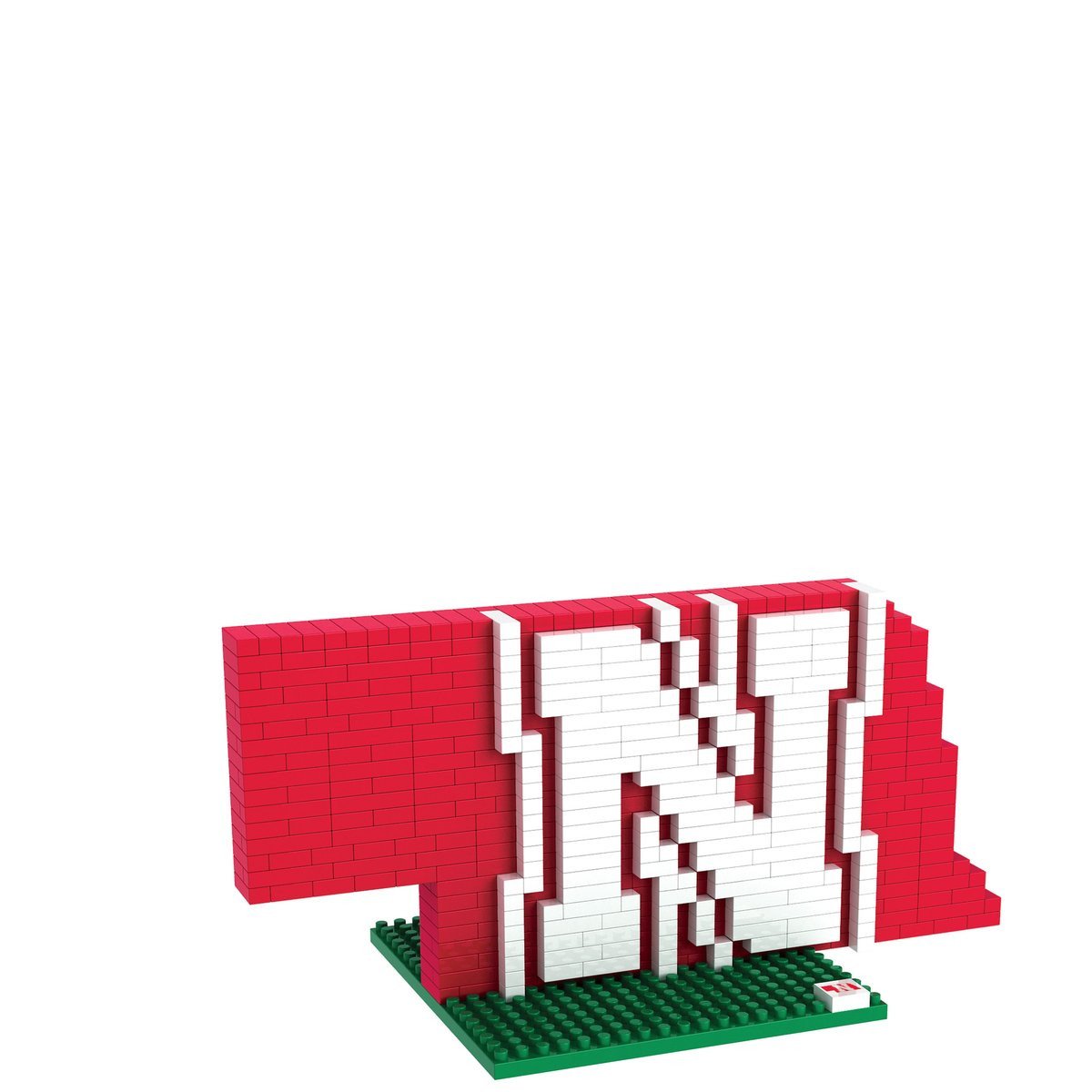NCAA 3D Brxlz Logo Puzzle Building Blocks Set - Pick Your Team!