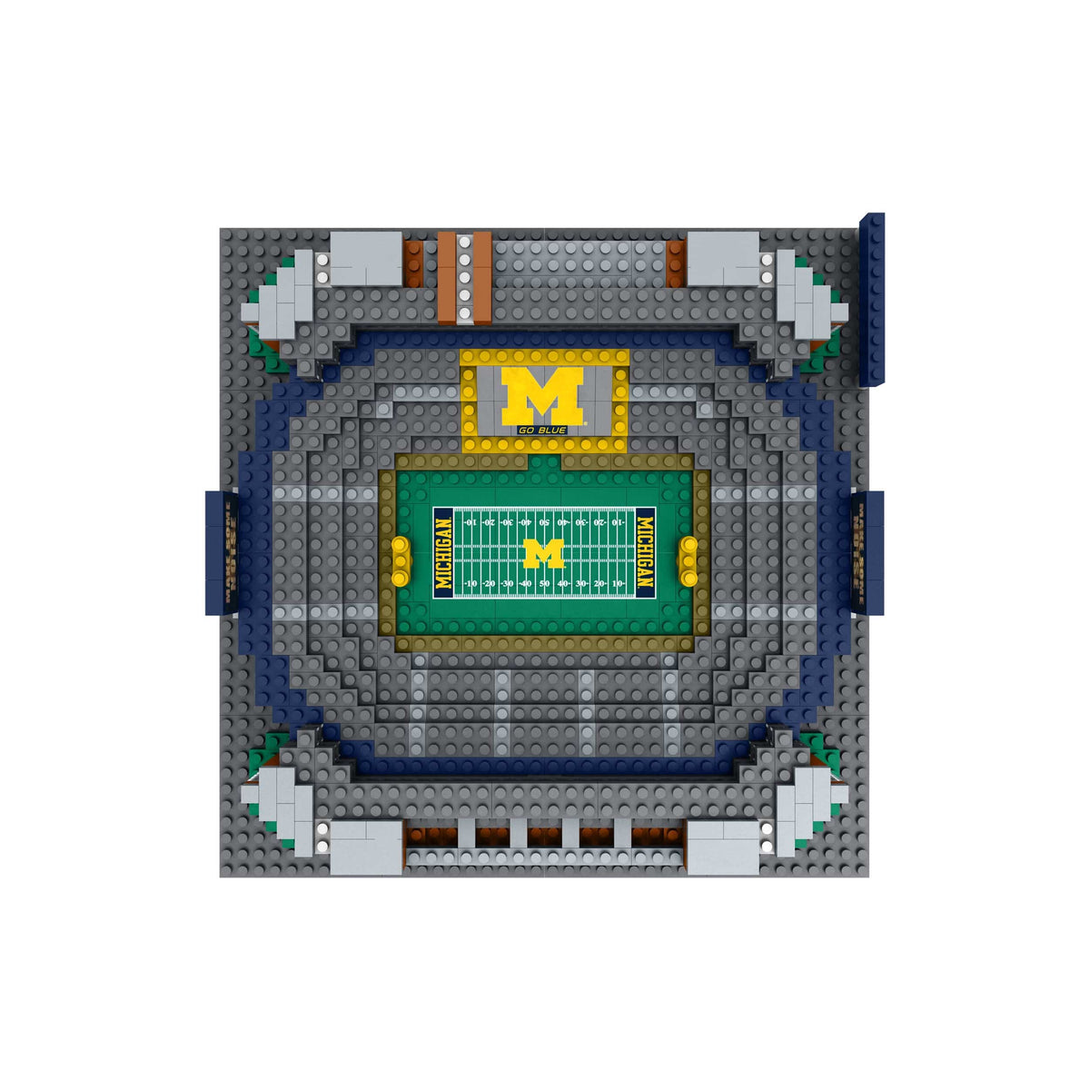 Michigan Wolverines NCAA Mini BRXLZ Stadium - Michigan Stadium