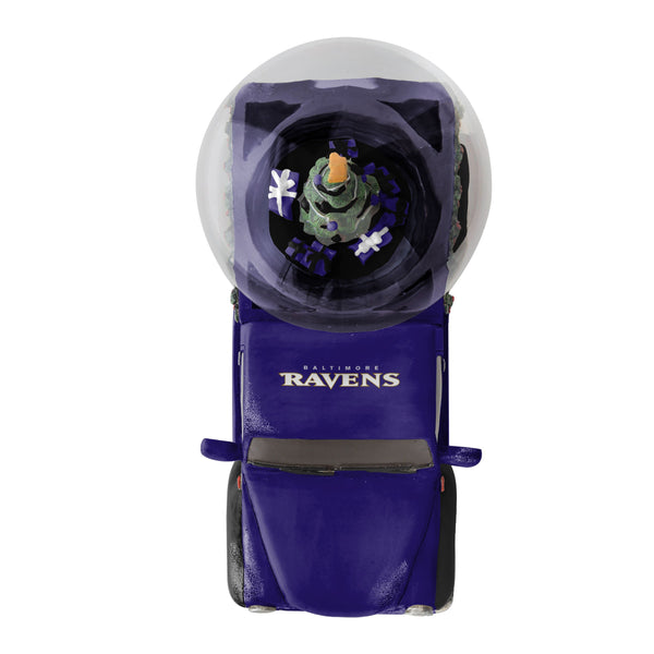 Baltimore Ravens NFL Pickup Truck Snow Globe