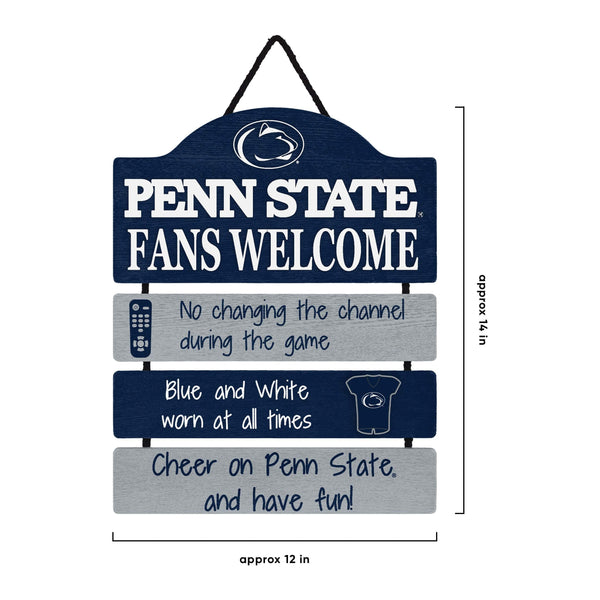 Penn State Nittany Lions NCAA Mancave Sign