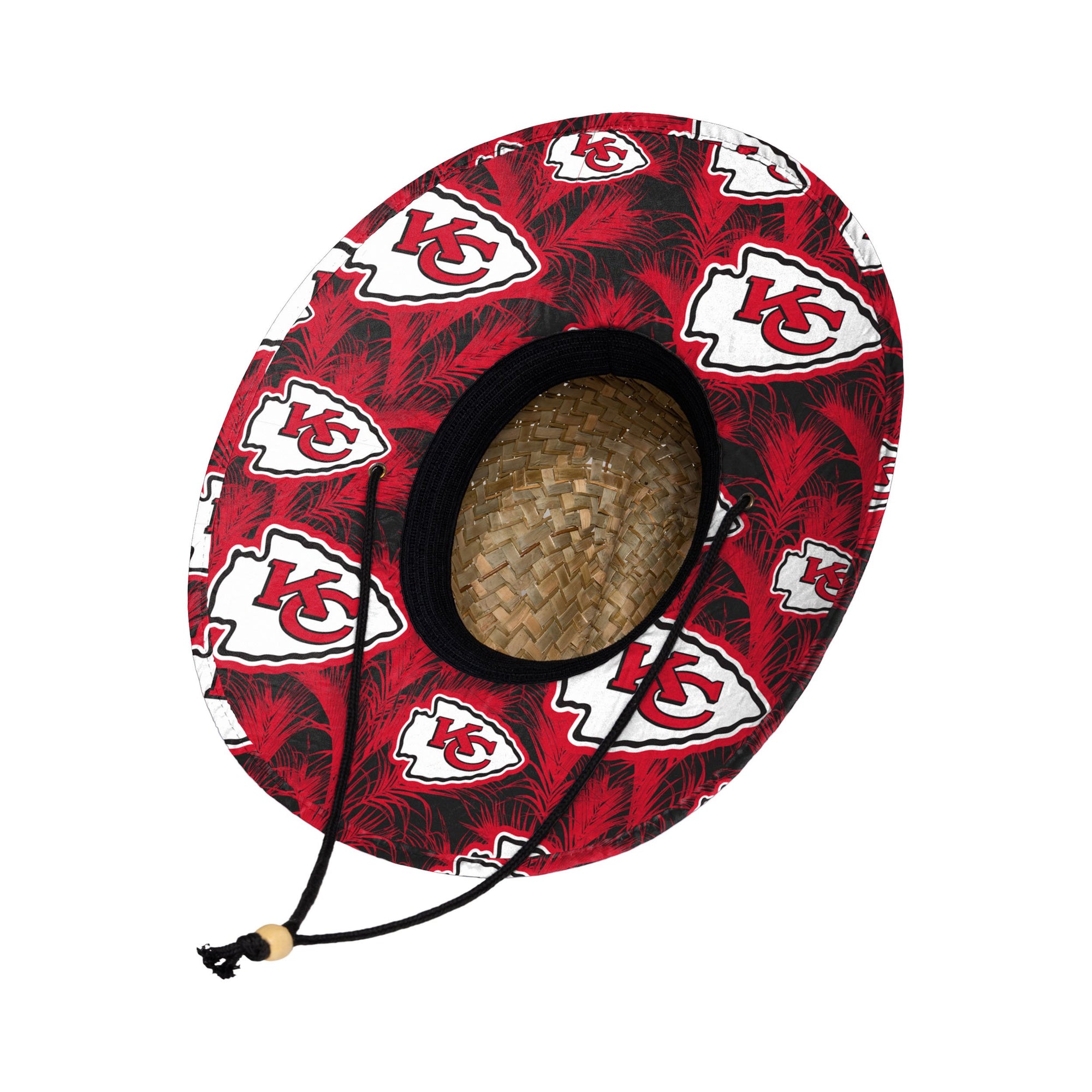 Kansas City Chiefs NFL Floral Straw Hat