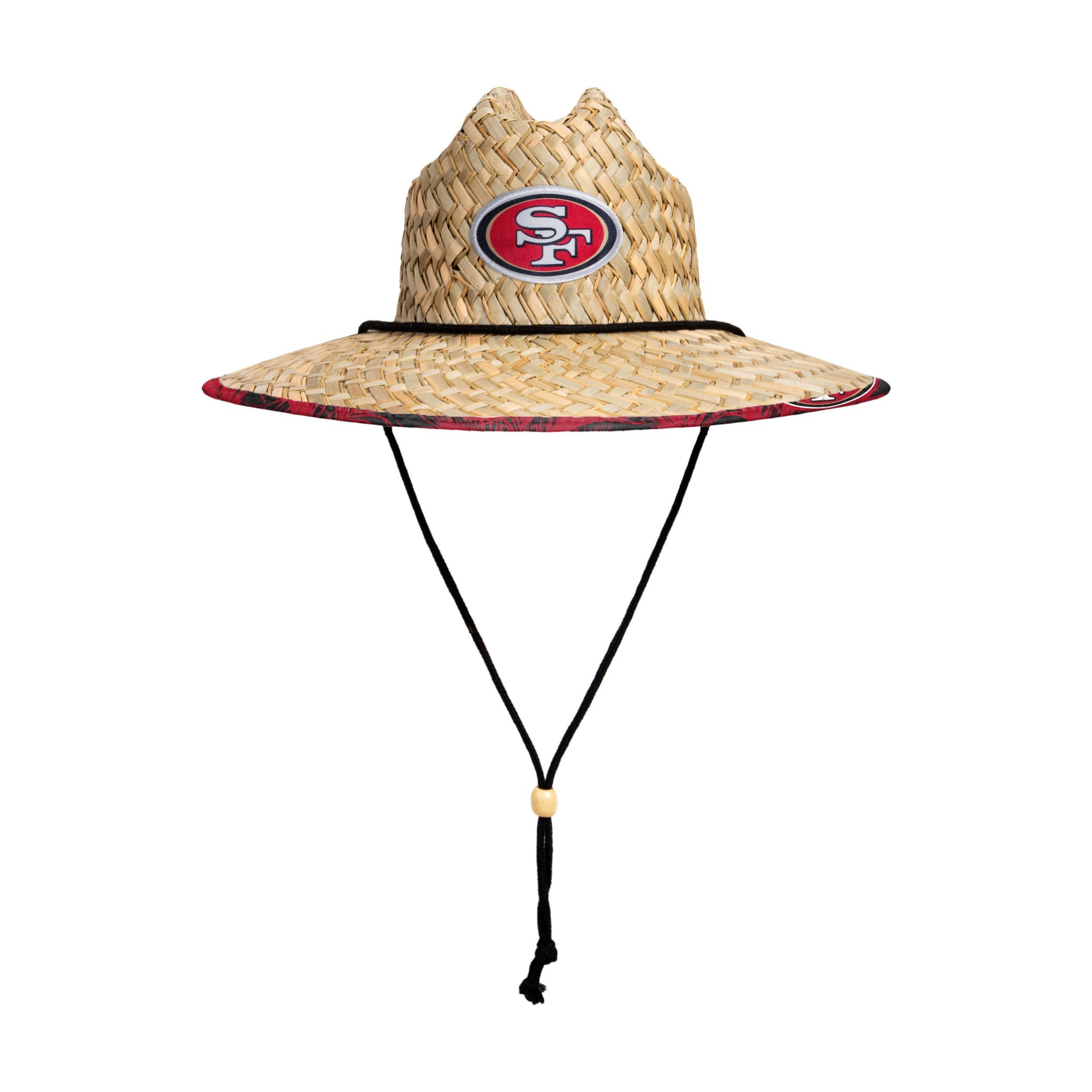 San Francisco 49ers NFL Floral Straw Hat