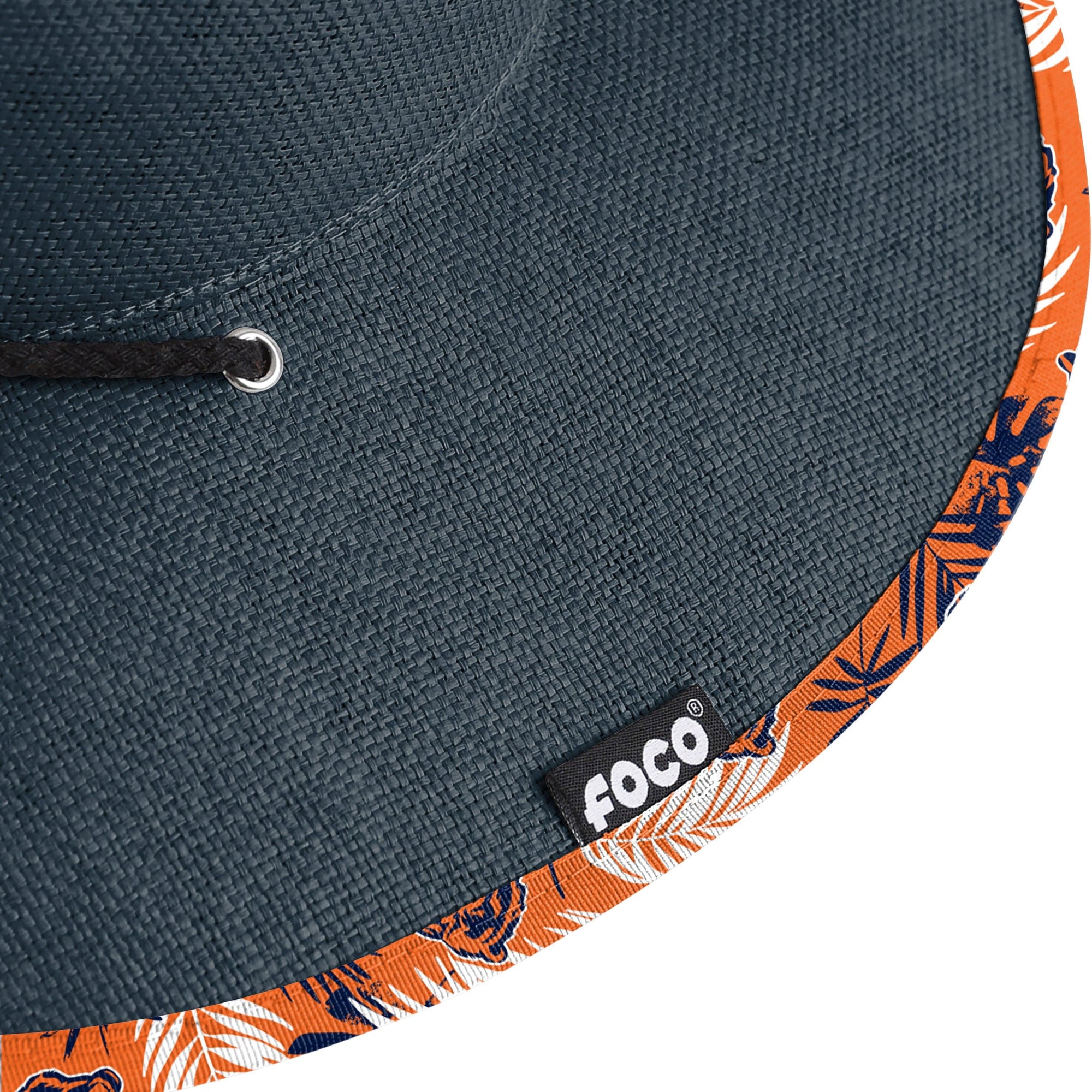 Chicago Bears NFL Team Color Straw Hat