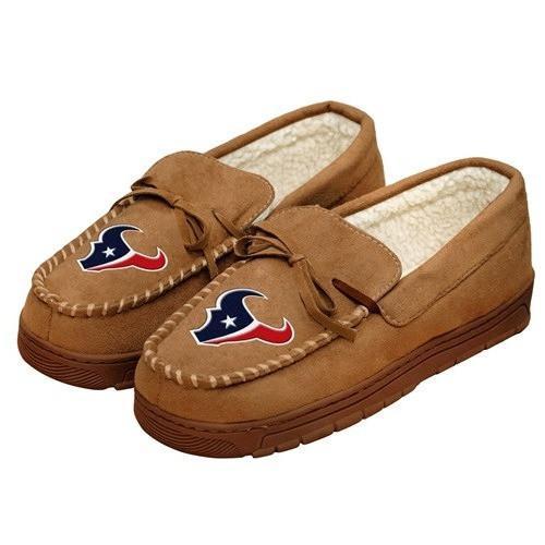 NFL Mens Officially Licensed Moccasin Slippers - Pick Your Team ...