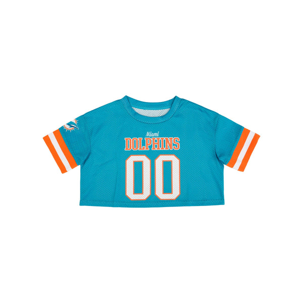 Miami Dolphins NFL Womens Gameday Mesh Crop Top