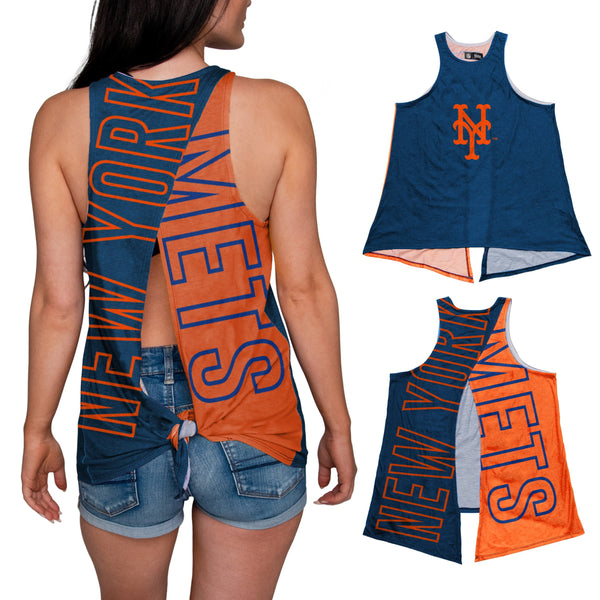 MLB Womens Tie-Breaker Sleeveless Top - Pick Your Team