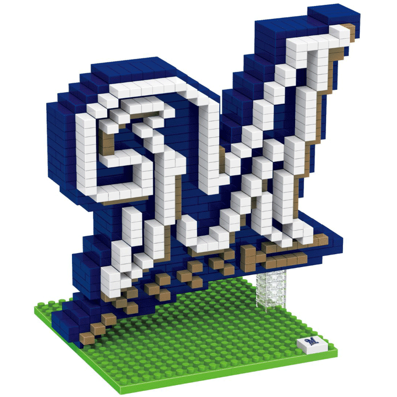 Officially Licensed 3-D MLB Team Logo BRXLZ Puzzle Sets - Pick Your Te