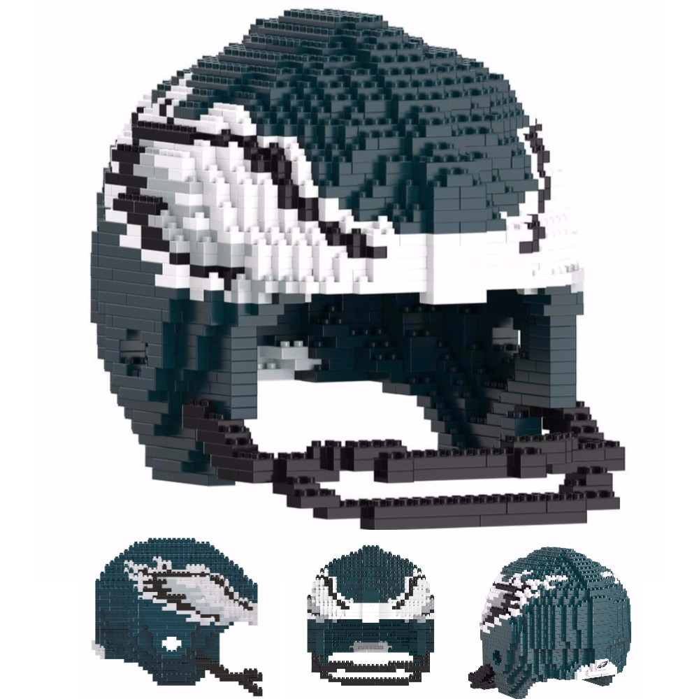 NFL XL Mega Block BRXLZ 3D Helmet - Pick Your Team!